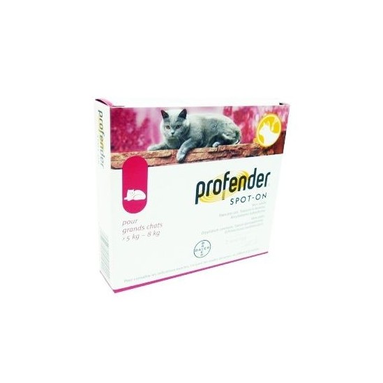 PROFENDER Spot-On Grands Chats | Izyshop